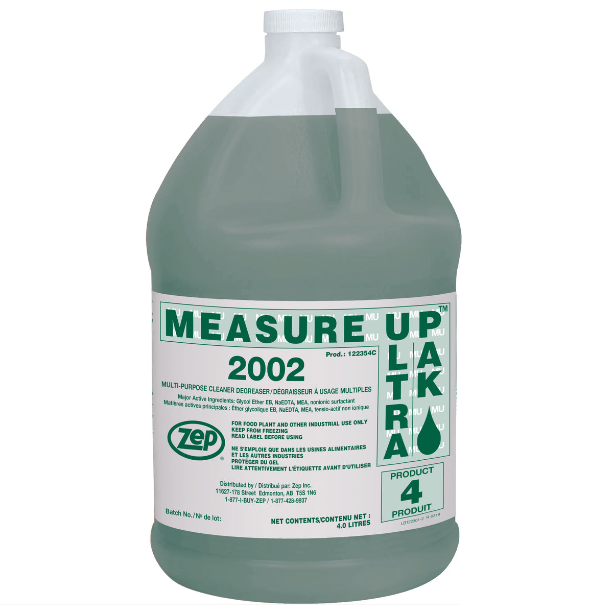 Ultra Pak 2002 - 4 Litres – Zep Canada