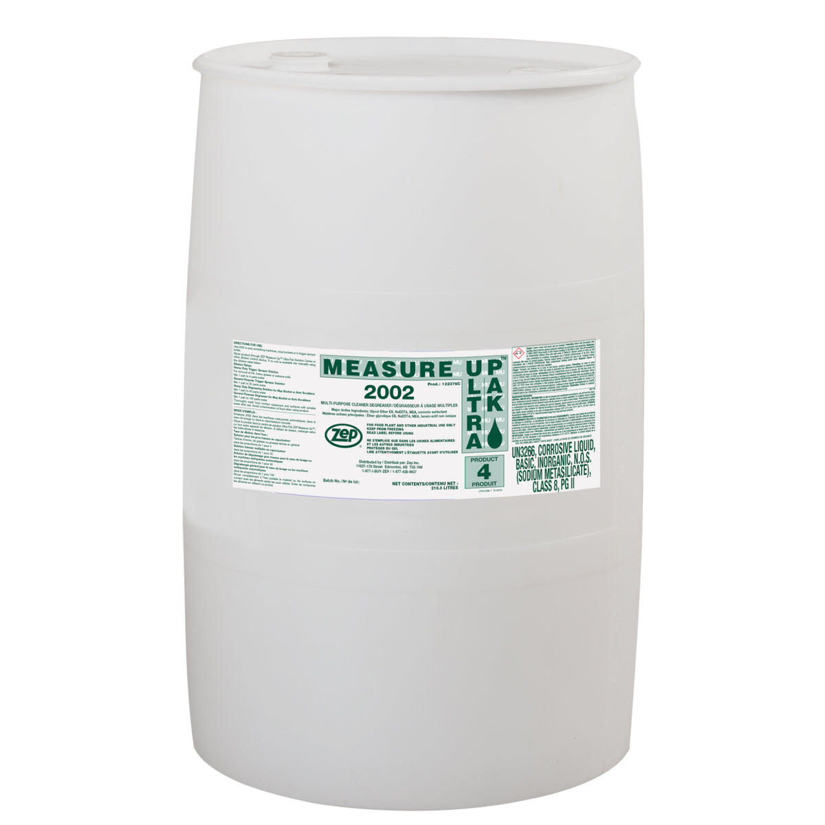 Ultra Pak 2002 - 210 Litres – Zep Canada
