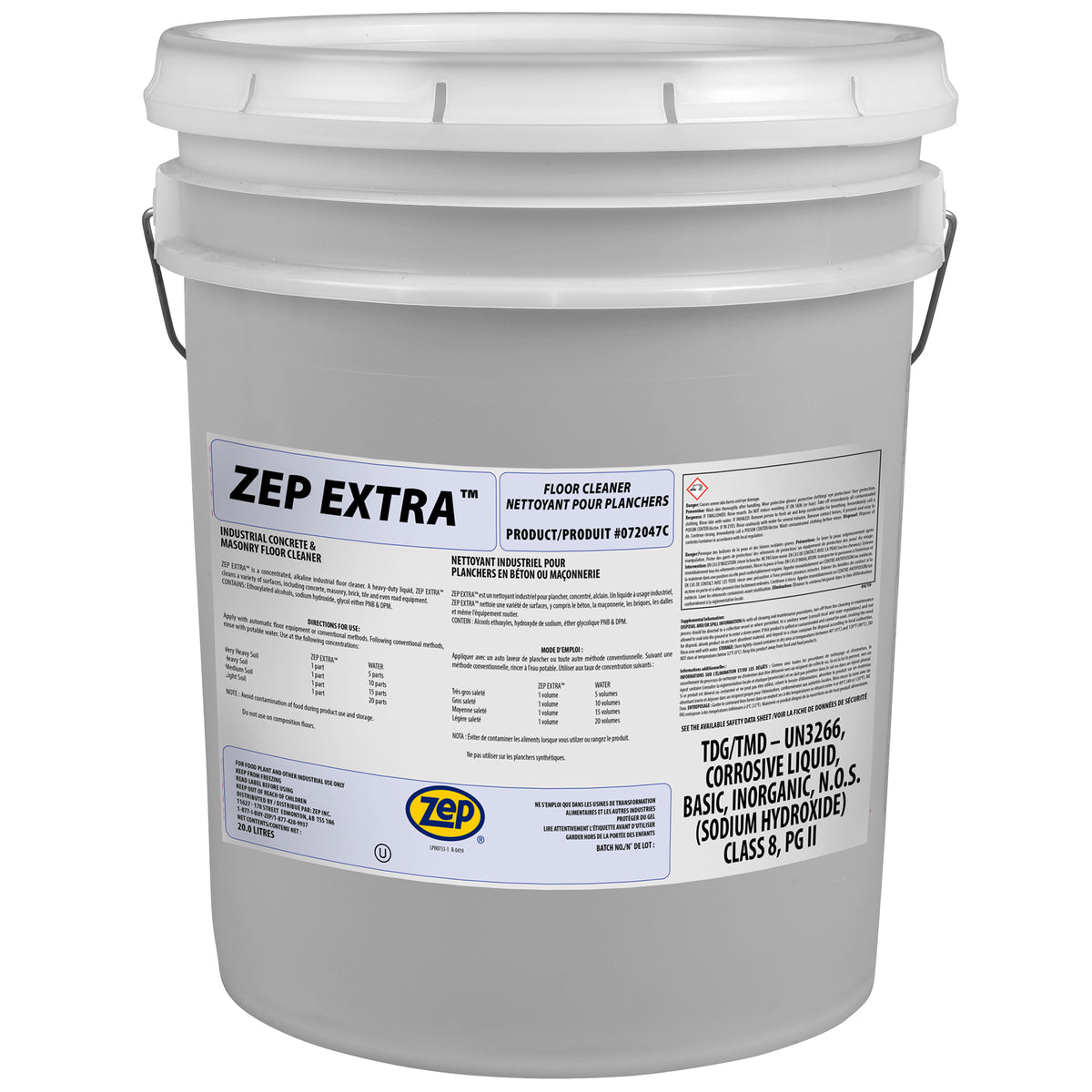 Extra - 20 Litres – Zep Canada