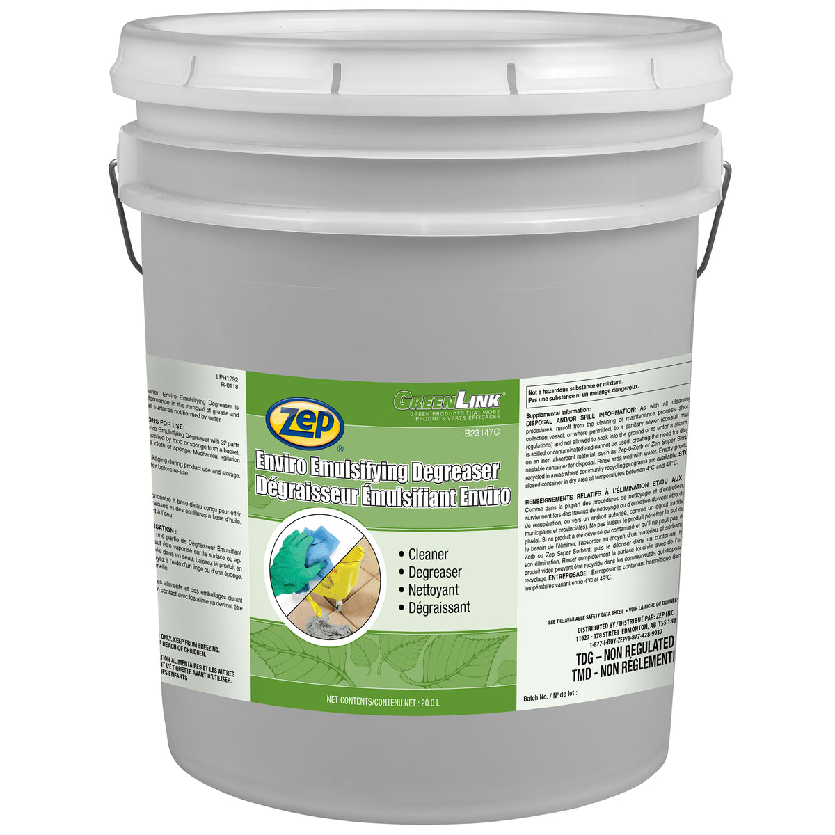 Enviro Emulsifying Degreaser - 20 Litres – Zep Canada