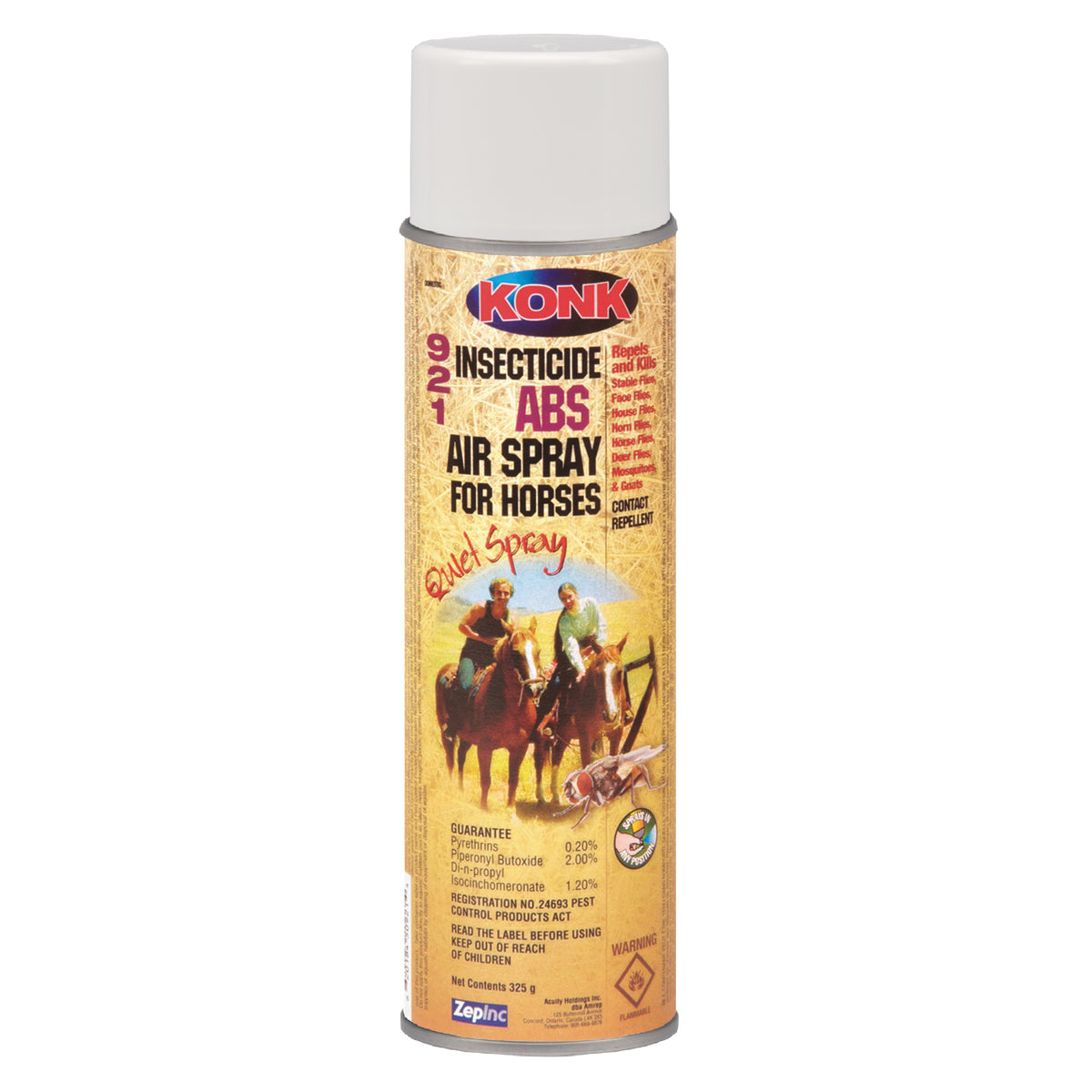 KONK Insecticide Abs Air Spray For Horses - 325 Grams – Zep Canada